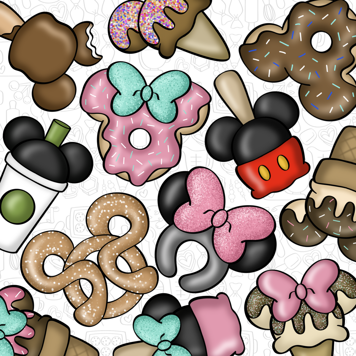 Theme Park & Mousey Things Collection – Cut It Out Cutters