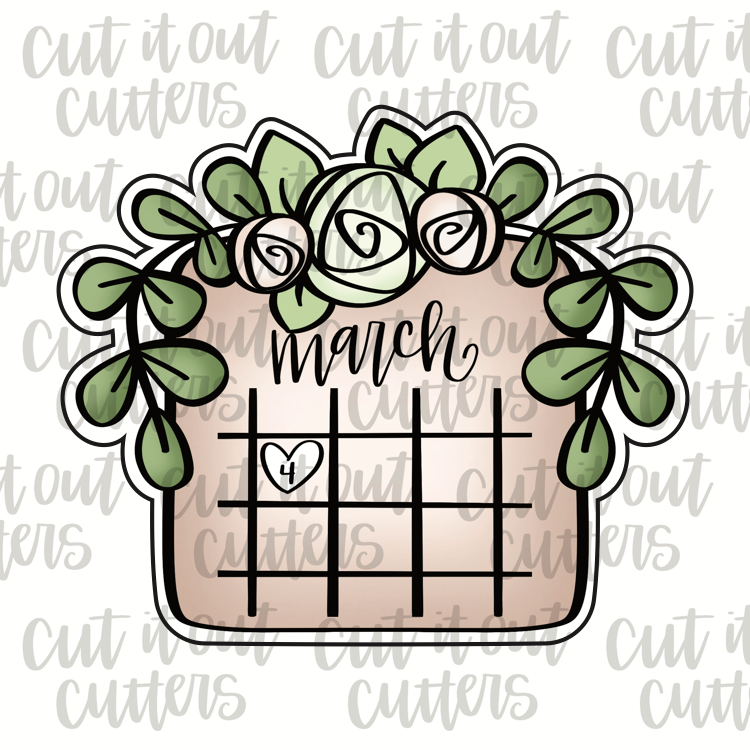 Floral Squircle Cookie Cutter – Cut It Out Cutters