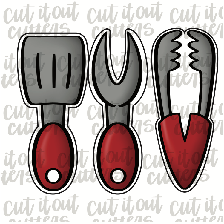 Grilling Tools Cookie Cutter Set Cut It Out Cutters