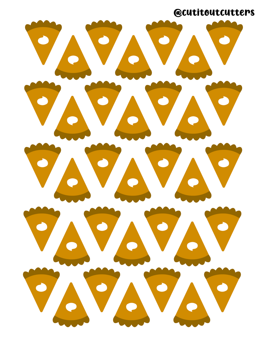 Free Pumpkin Pie Royal Icing Transfer! – Cut It Out Cutters