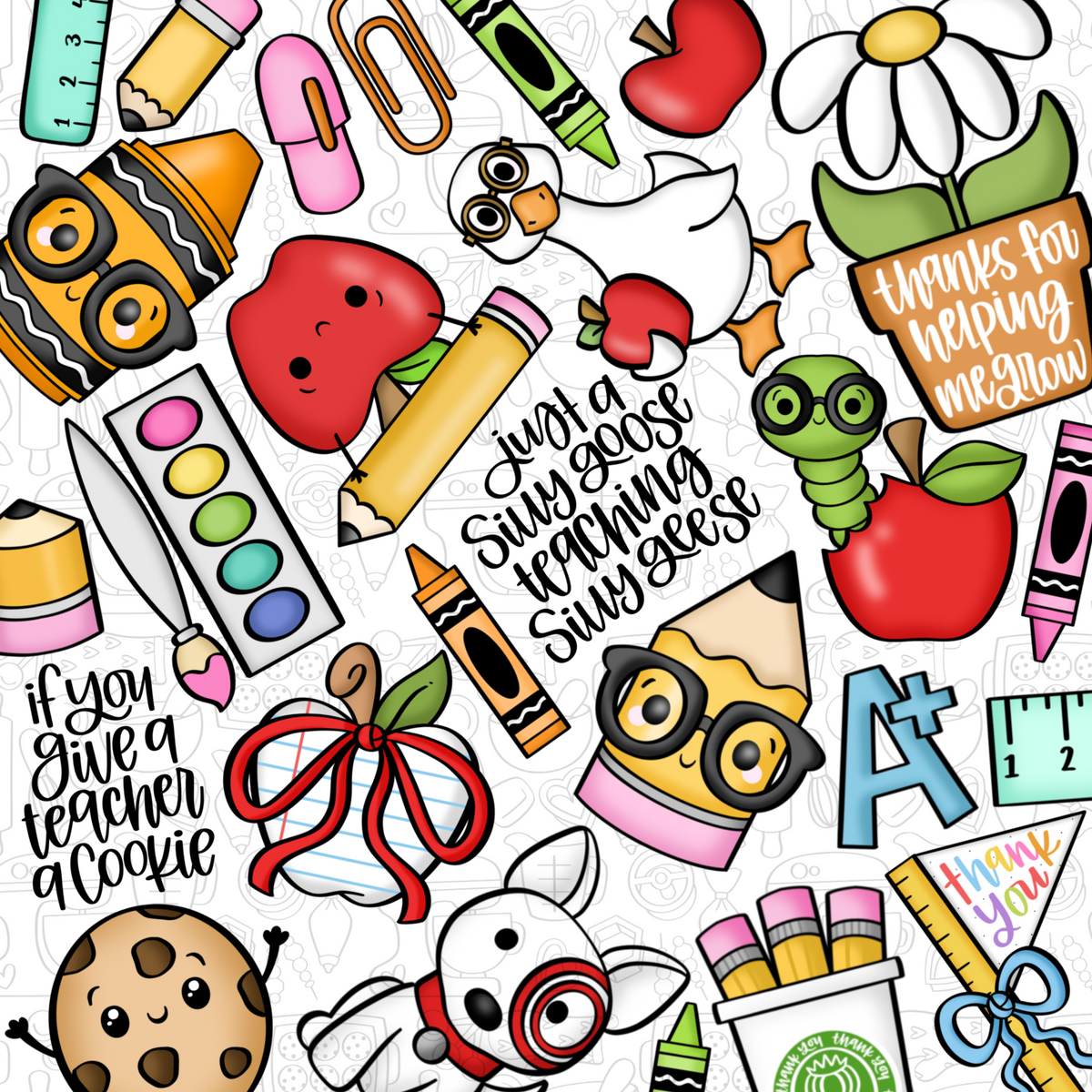 Teacher Appreciation/Back to School – Cut It Out Cutters