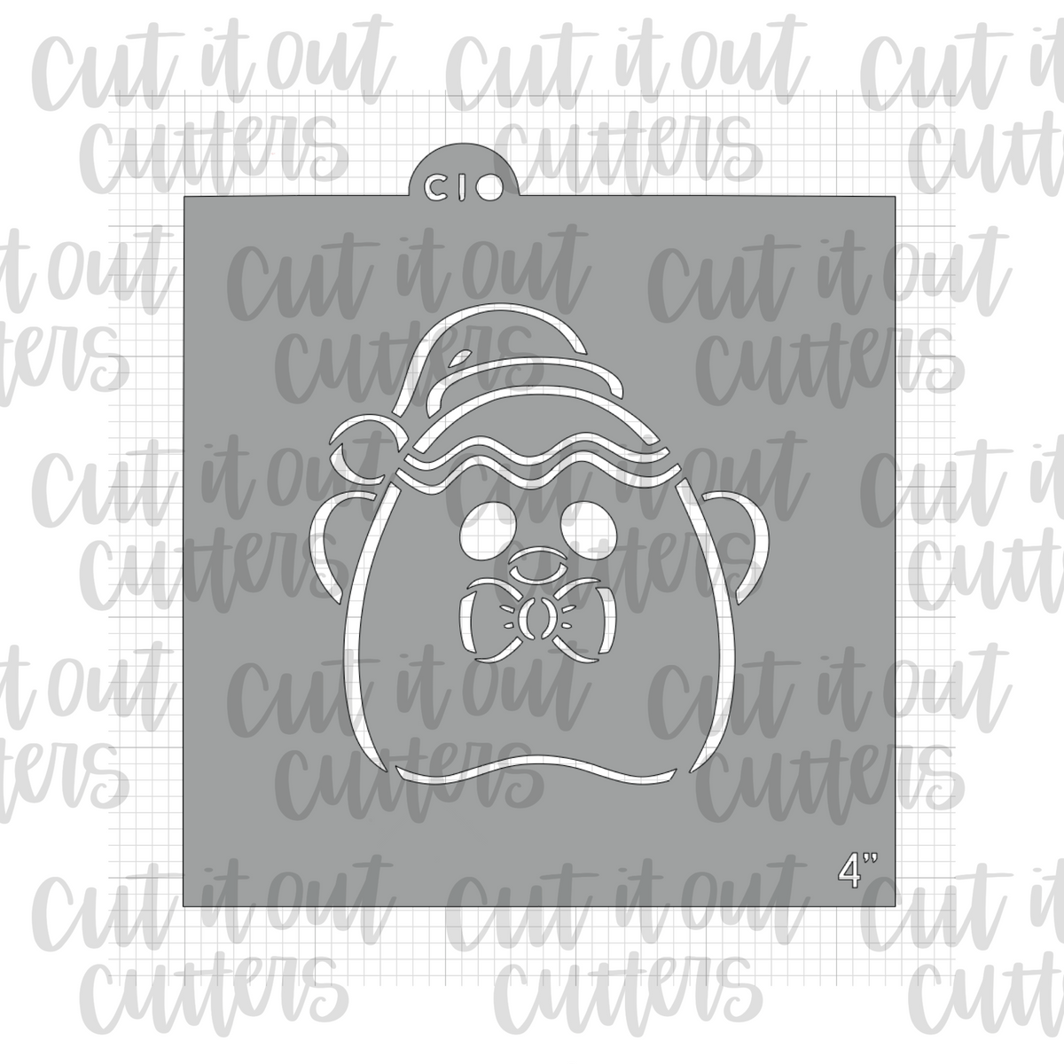 PYO Gingy Stuffy from Christmas Stuffies Cookie Stencil – Cut It Out ...