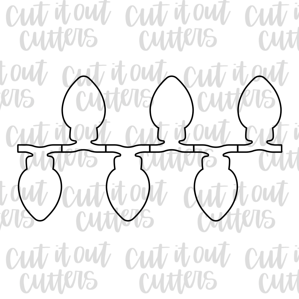 Linking Lights Cookie Cutter – Cut It Out Cutters