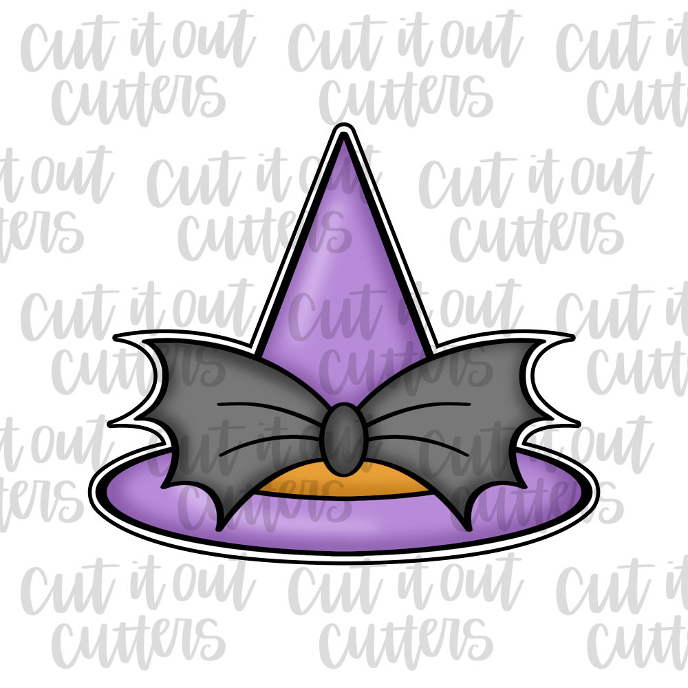 Batty Hat Cookie Cutter – Cut It Out Cutters