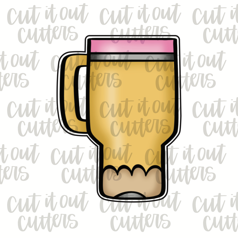 Big Ass Cup Without Straw Cookie Cutter – Cut It Out Cutters