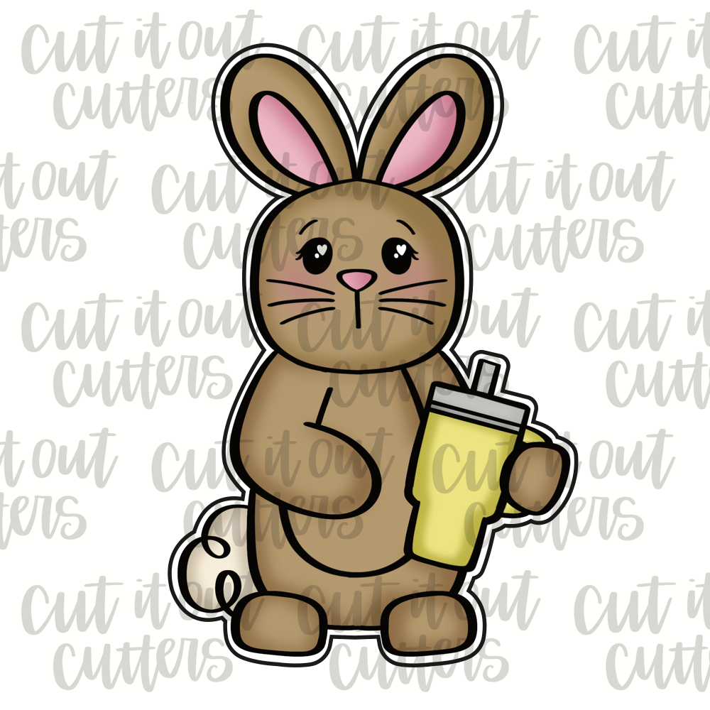 Big Cup Bunny Cookie Cutter – Cut It Out Cutters