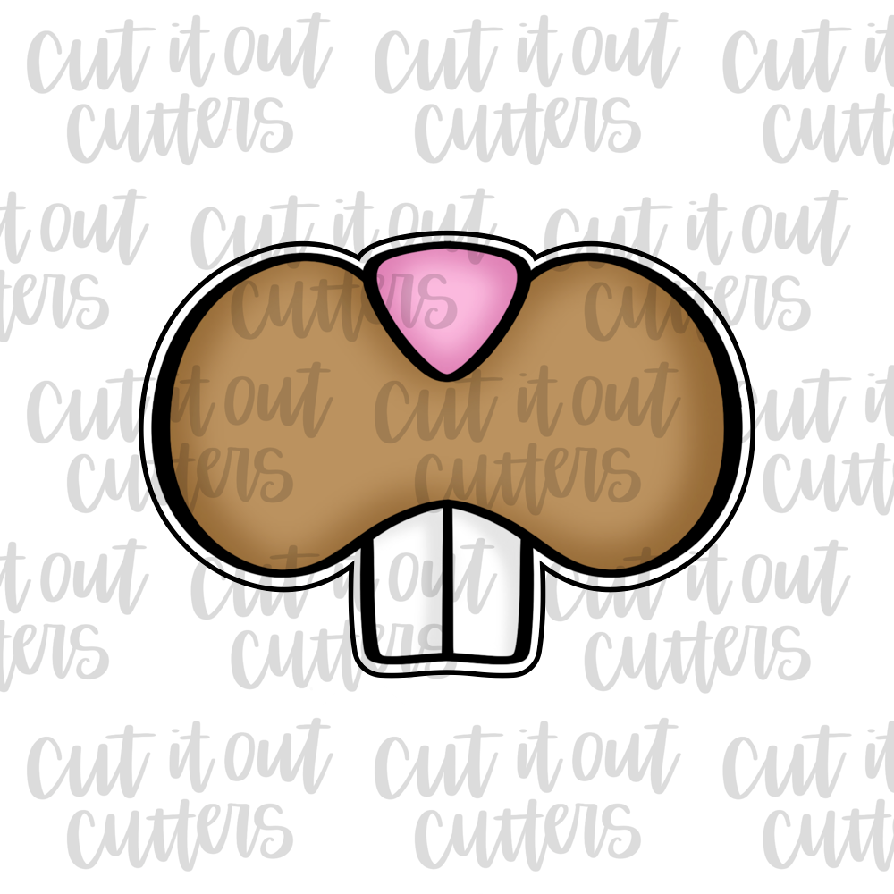 Buck Tooth Bunny Face Cookie Cutter – Cut It Out Cutters