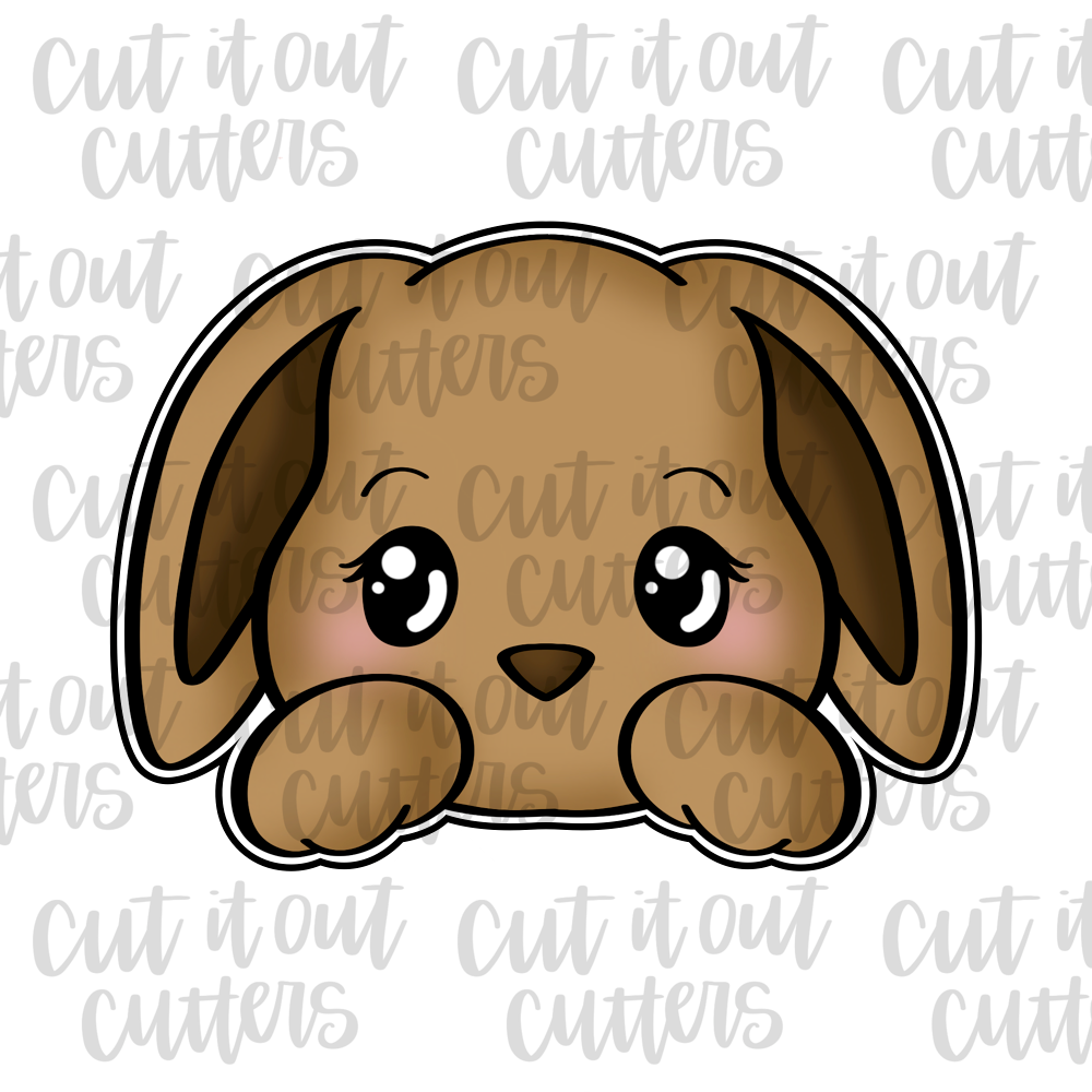 Chubby Cheek Bunny Cookie Cutter – Cut It Out Cutters