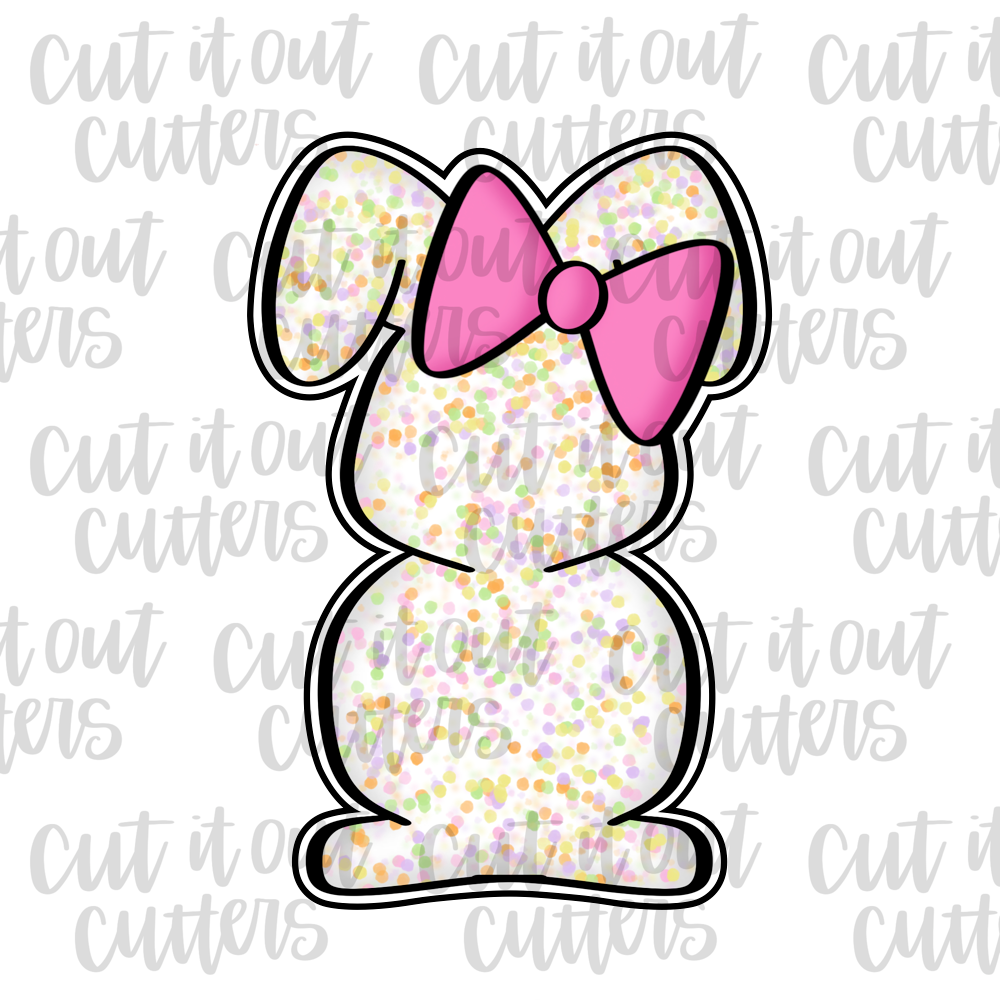 Confetti Bunny Cookie Cutter – Cut It Out Cutters