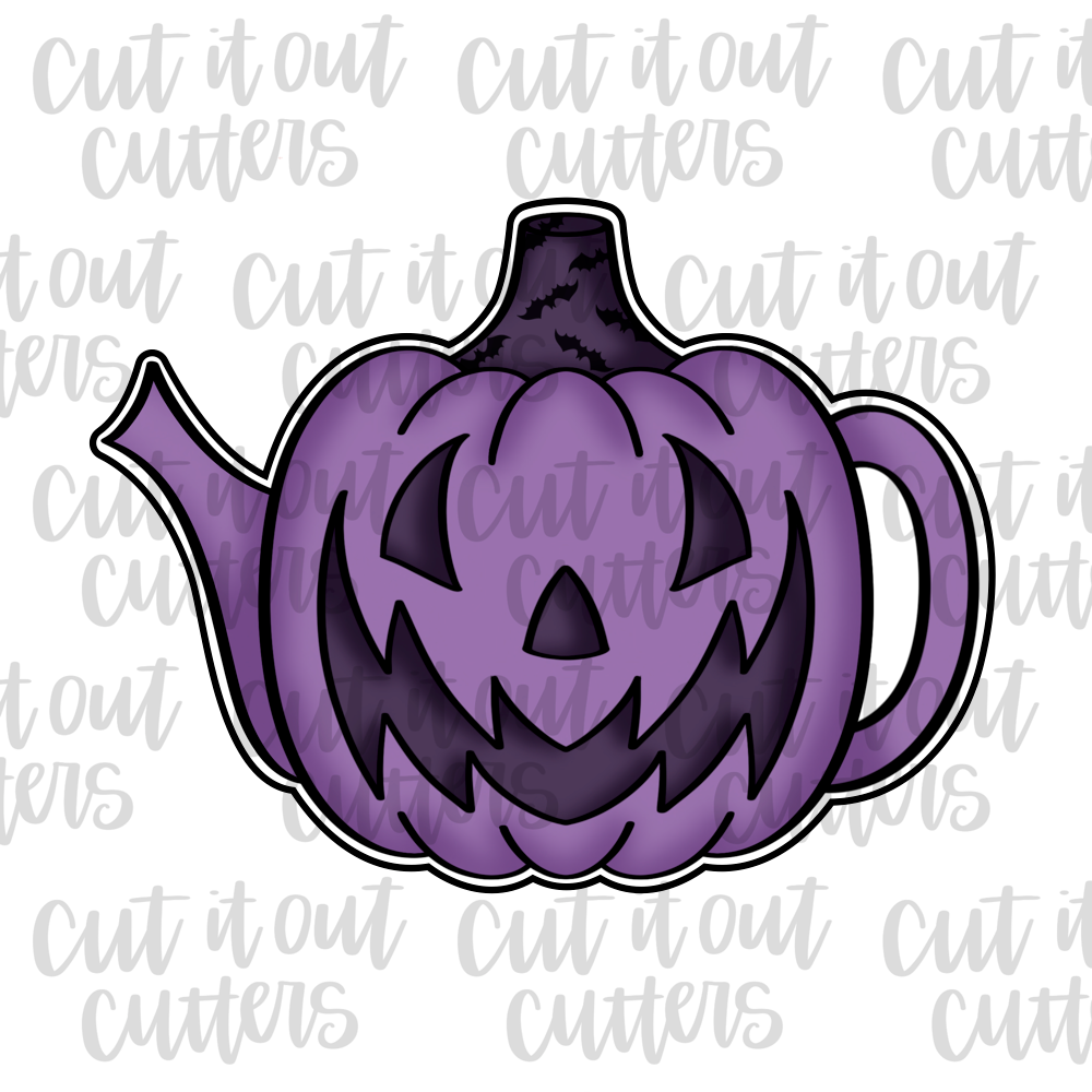 Creepy Teapot Cookie Cutter – Cut It Out Cutters