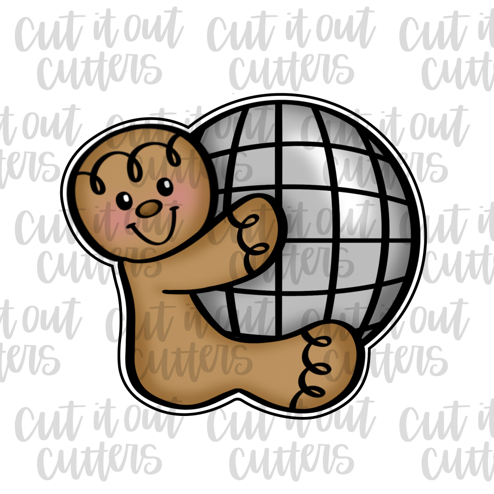 Disco Gingy Cookie Cutter – Cut It Out Cutters