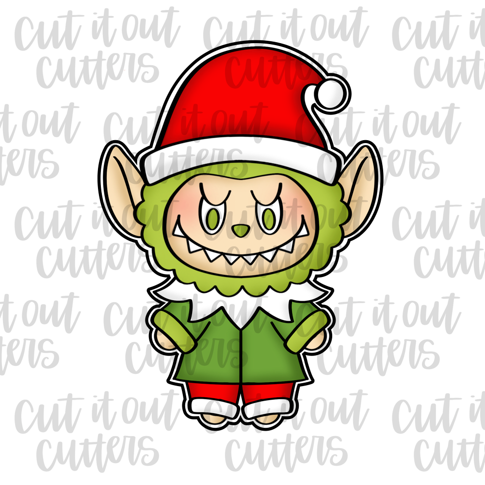 Elf Furry Monster Cookie Cutter – Cut It Out Cutters