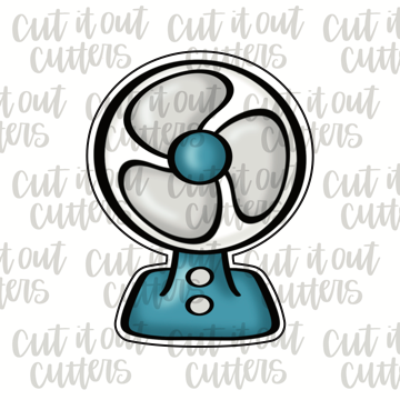 Fan Cookie Cutter – Cut It Out Cutters