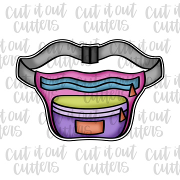 Fanny Pack Cookie Cutter – Cut It Out Cutters