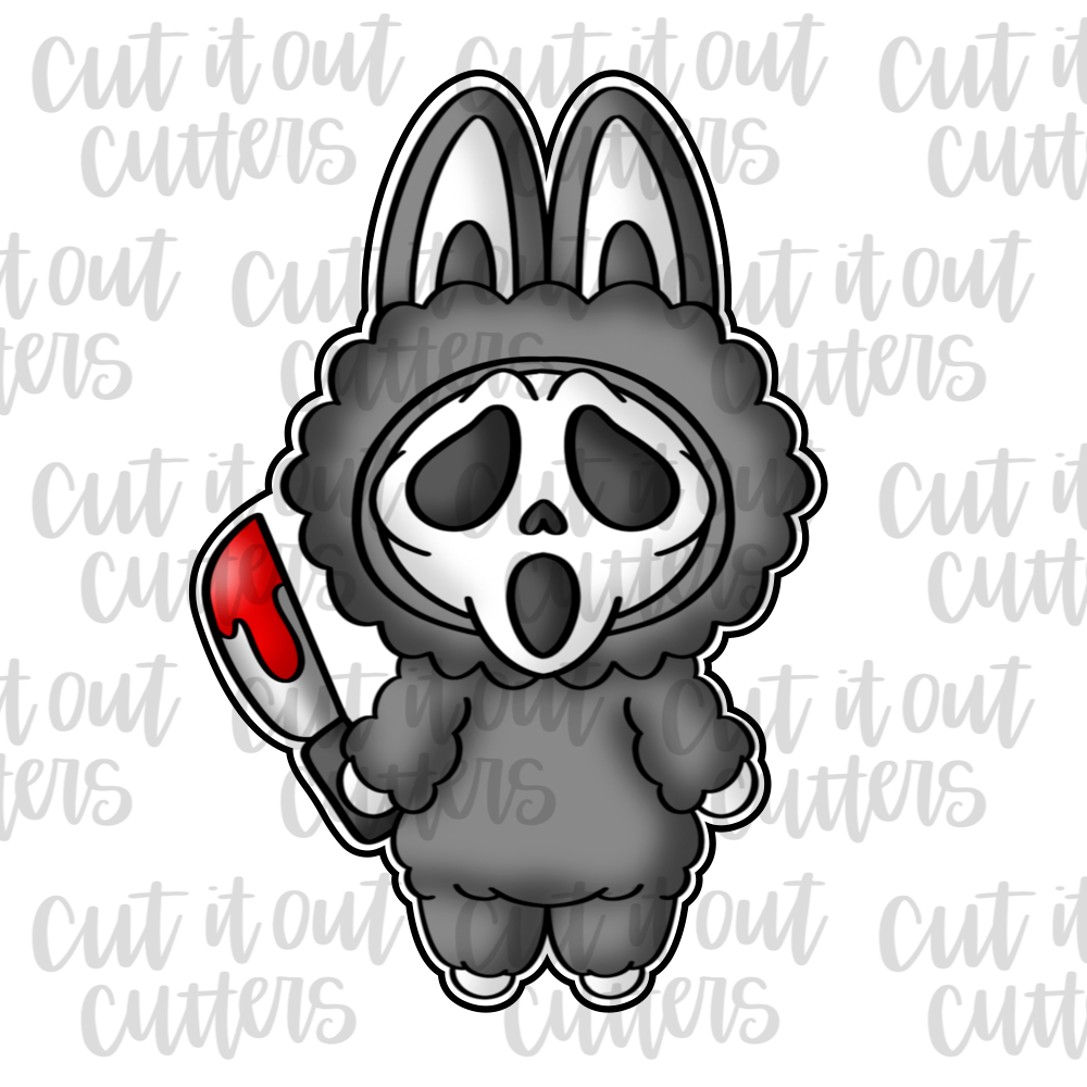 Ghost Killer Furry Monster Cookie Cutter – Cut It Out Cutters