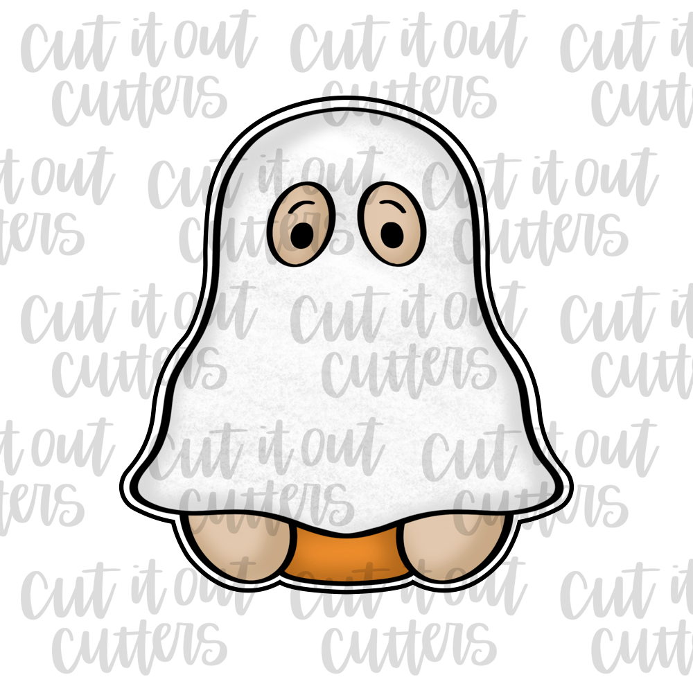 Ghost Plushie Cookie Cutter – Cut It Out Cutters