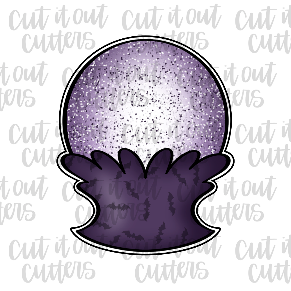 Glitter Crystal Ball Cookie Cutter – Cut It Out Cutters