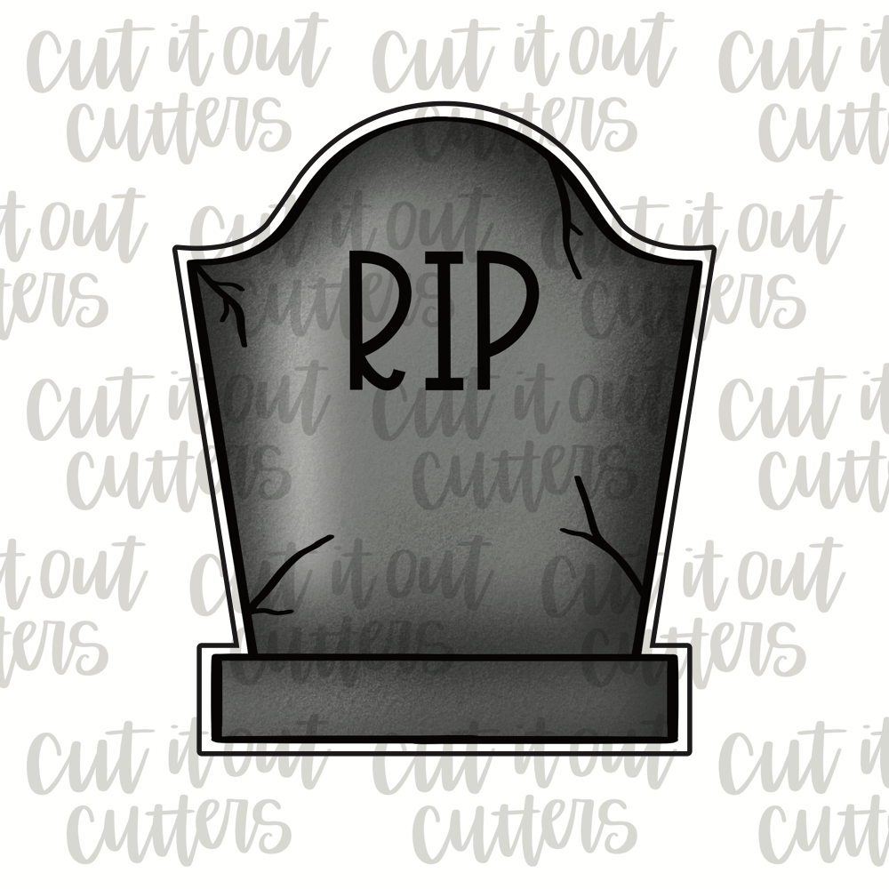 Gravestone Cookie Cutter – Cut It Out Cutters