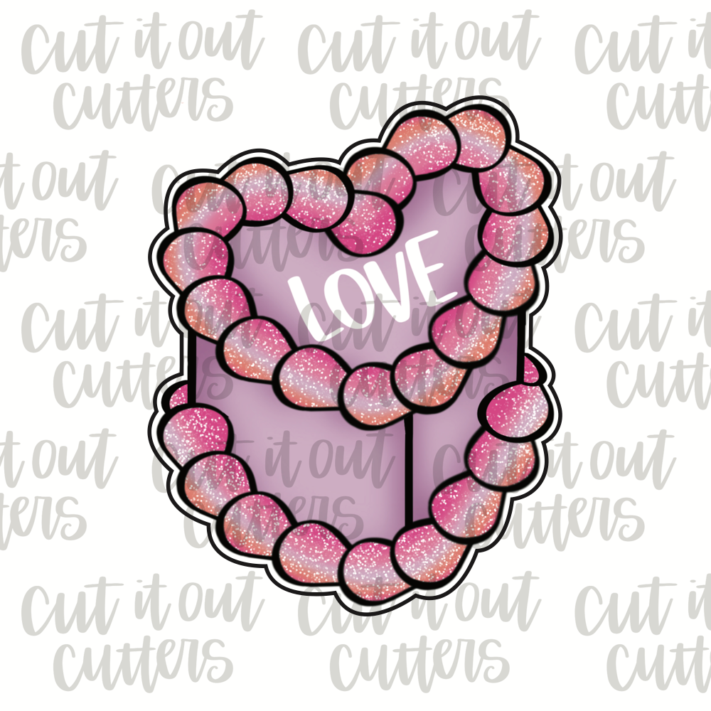 Heart Cake 2 Cookie Cutter – Cut It Out Cutters