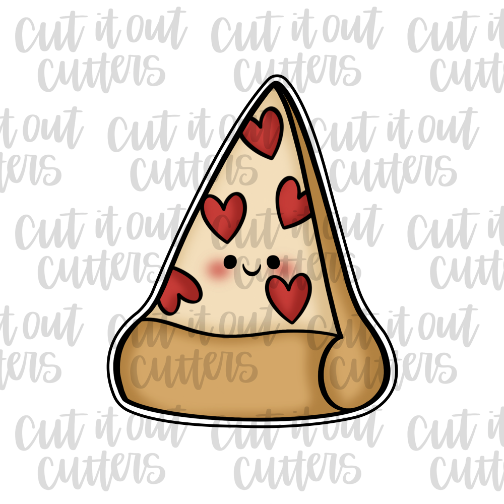 Heart Pepperoni Pizza Cookie Cutter – Cut It Out Cutters
