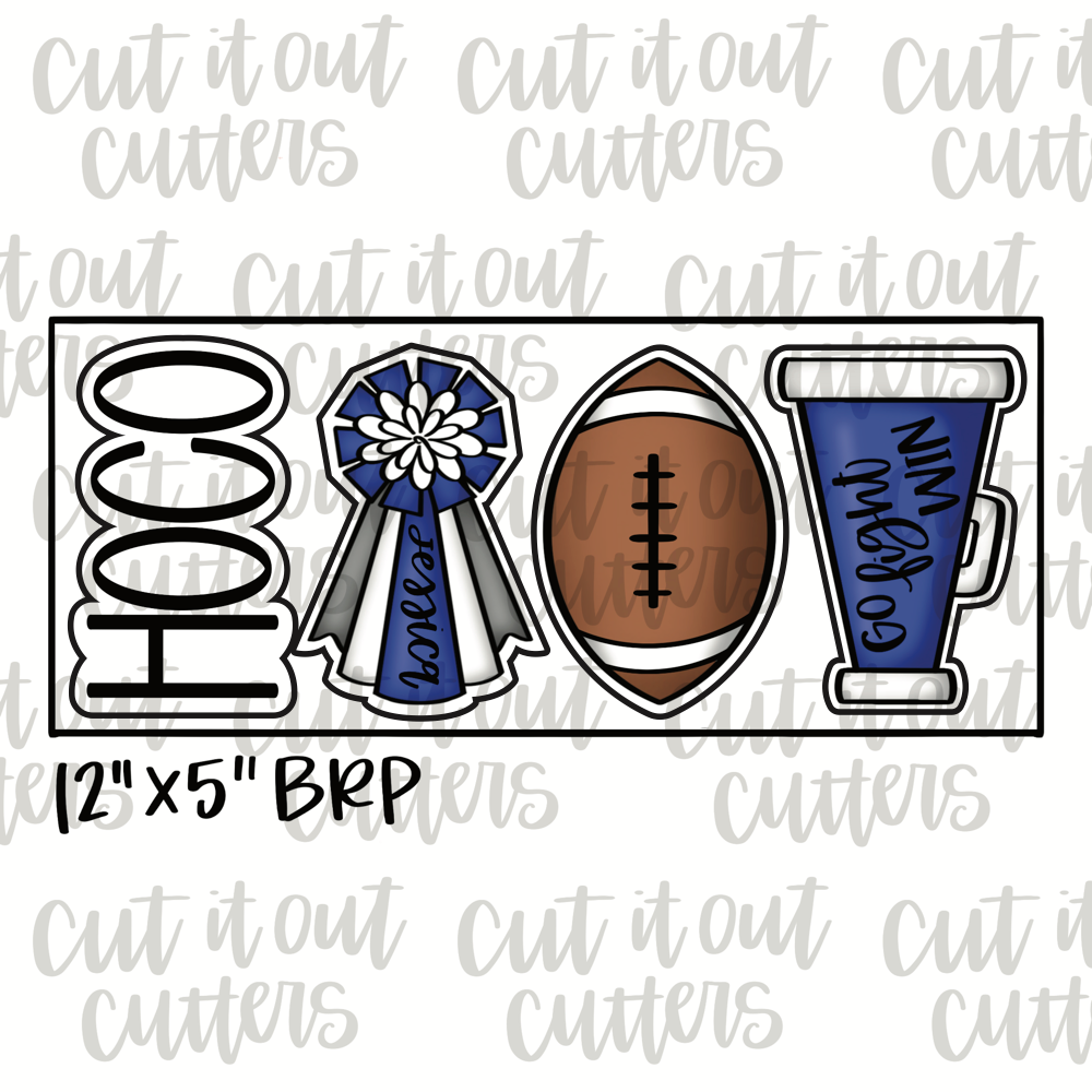 Homecoming Chubby Sticks Cookie Cutter Set – Cut It Out Cutters
