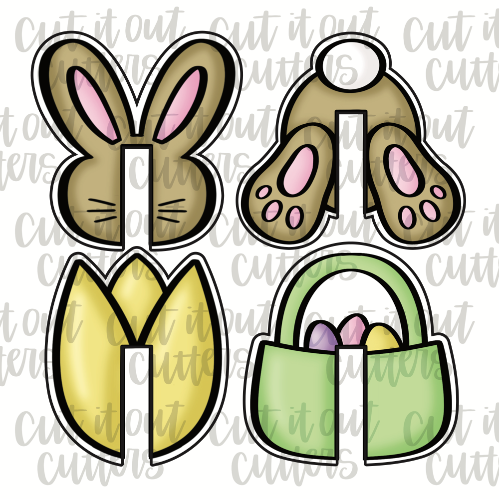 Hoppy Spring Muggies Cookie Cutter Set – Cut It Out Cutters