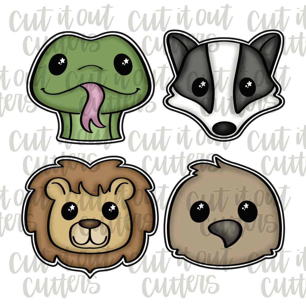 House Mascots Cookie Cutter Set – Cut It Out Cutters