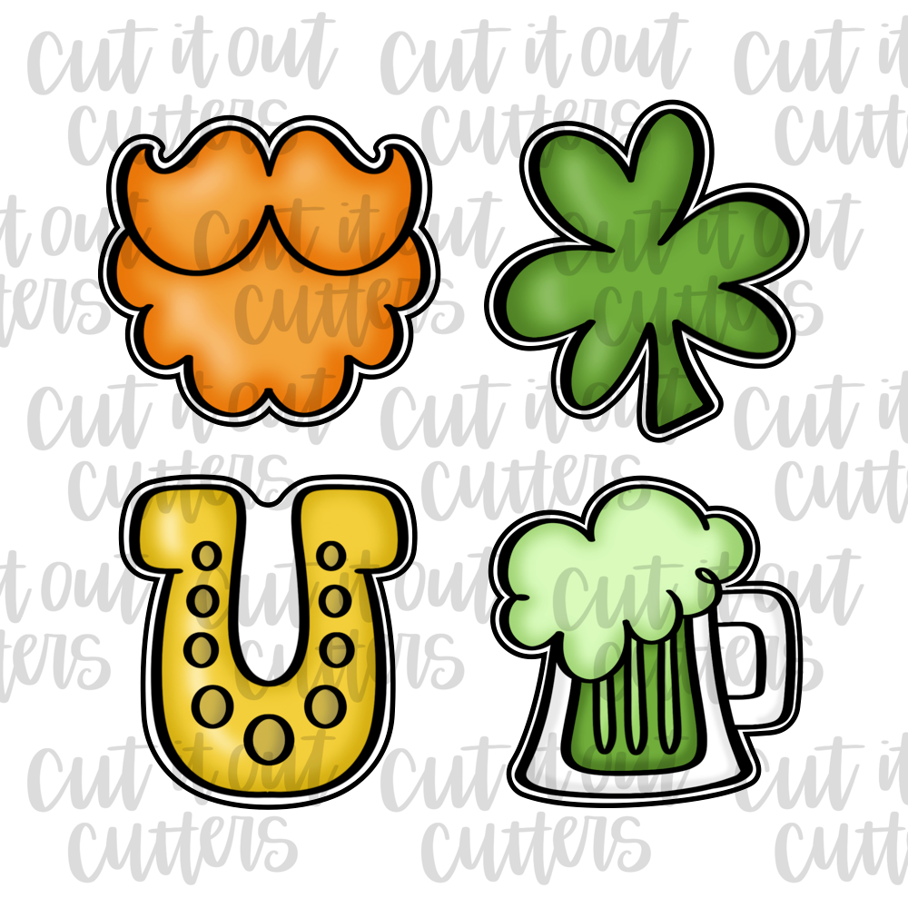 Irish Pub Cookie Cutter Mini Set – Cut It Out Cutters