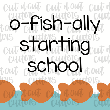 O-fish-ally Starting School - 2" Square Tags - Digital Download – Cut ...