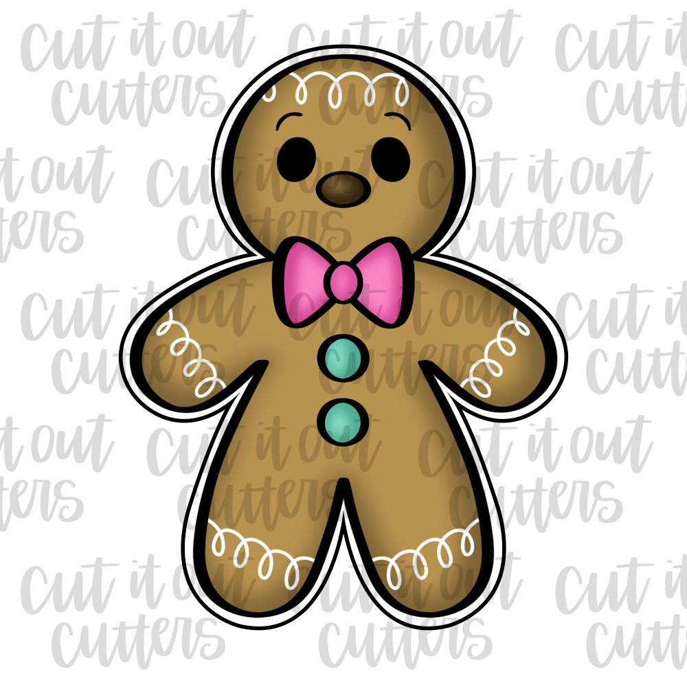 Perfect Gingy Cookie Cutter – Cut It Out Cutters