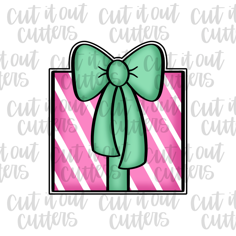 Perfect Present Cookie Cutter – Cut It Out Cutters