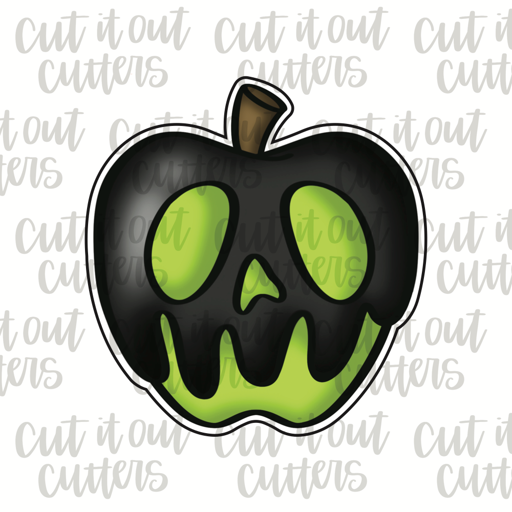 Poisoned Apple Cookie Cutter – Cut It Out Cutters