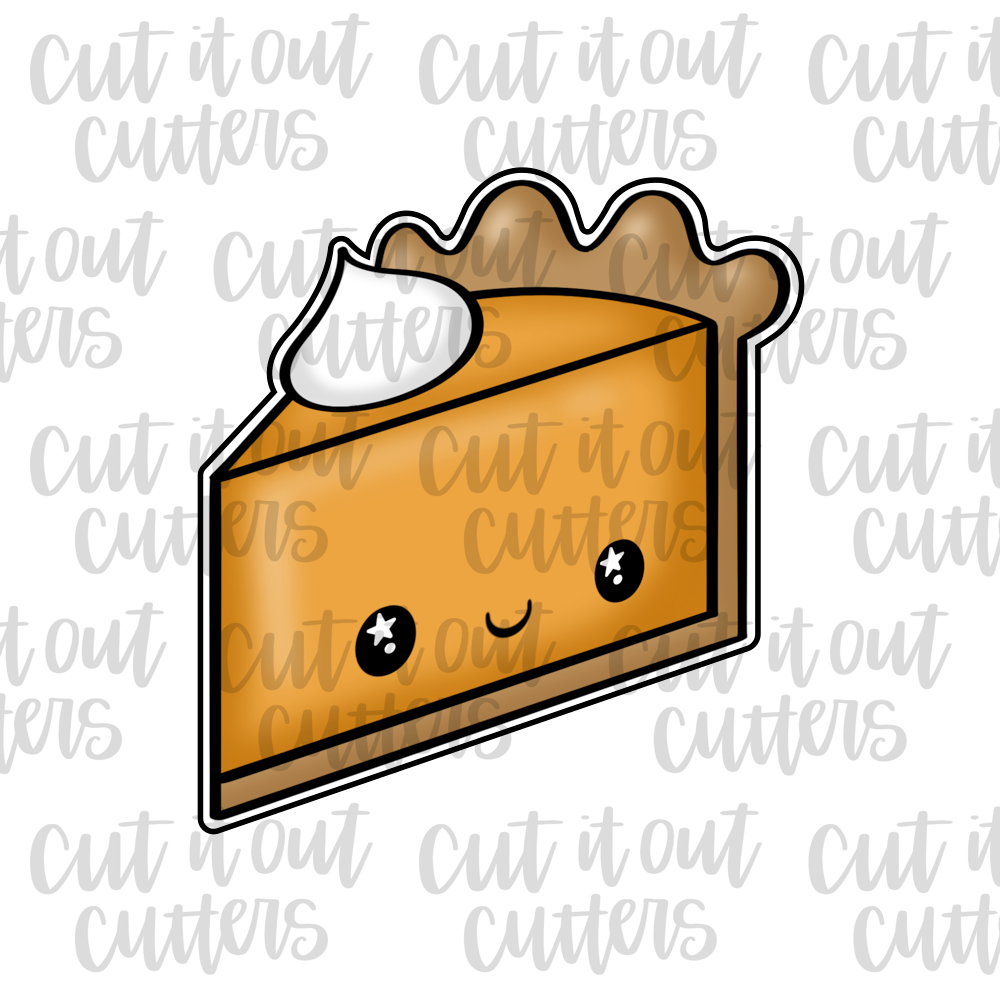 Pumpkin Pie Slice Cookie Cutter – Cut It Out Cutters