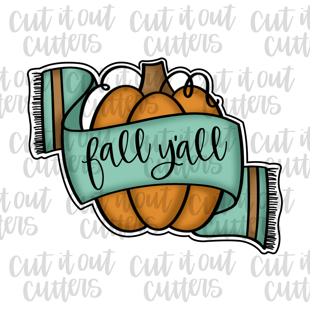 Scarf & Pumpkin Cookie Cutter – Cut It Out Cutters