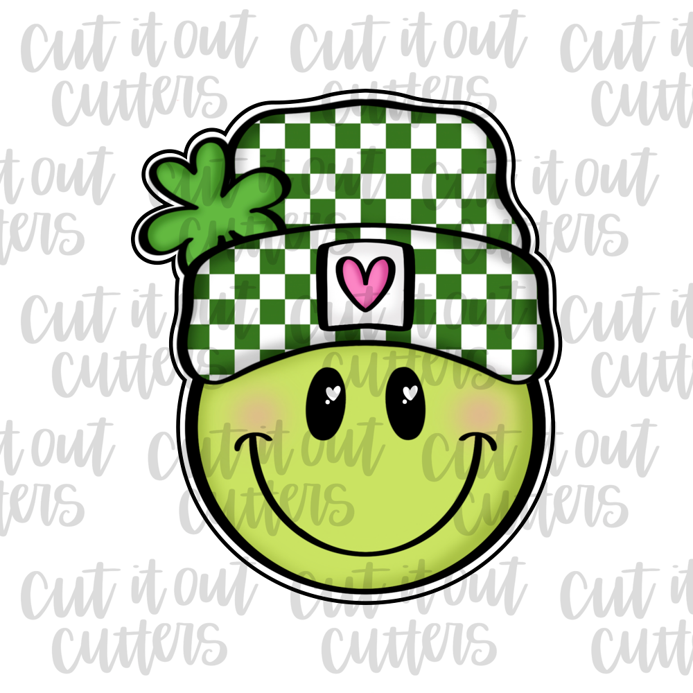 Shamrock & Beanie Guy Cookie Cutter – Cut It Out Cutters