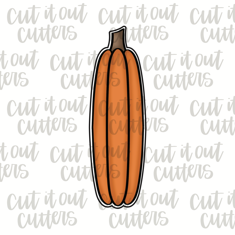 Skinny Thick Pumpkin Cookie Cutter – Cut It Out Cutters