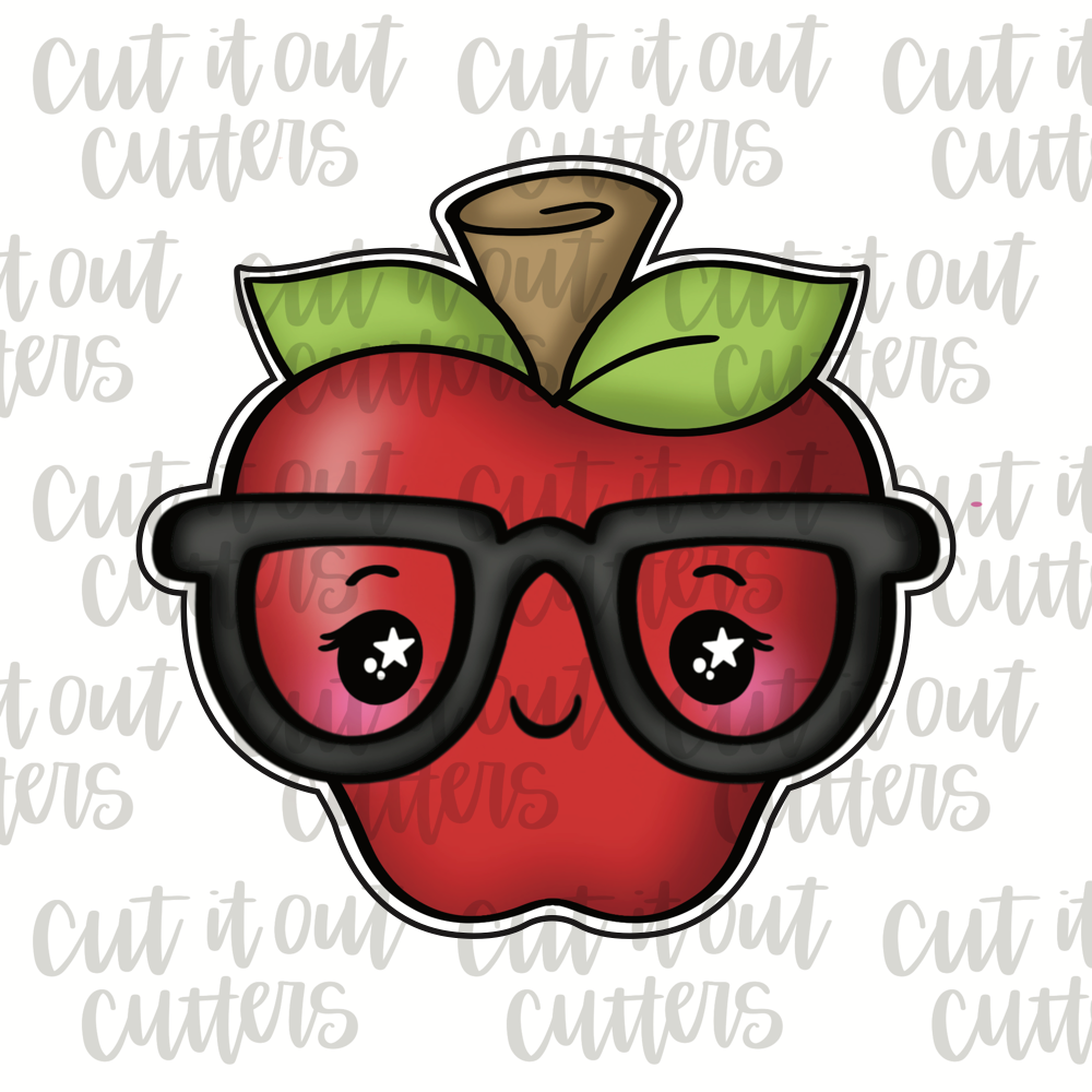 Smarty Apple Cookie Cutter – Cut It Out Cutters