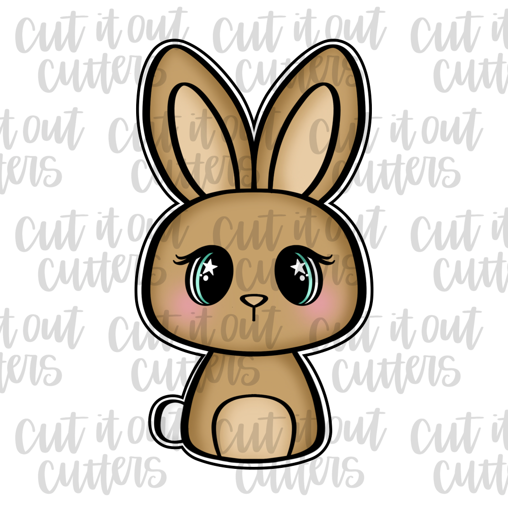 Sweetie Rabbit Long Ear Cookie Cutter – Cut It Out Cutters