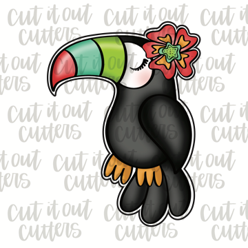 Tammy Toucan Cookie Cutter – Cut It Out Cutters