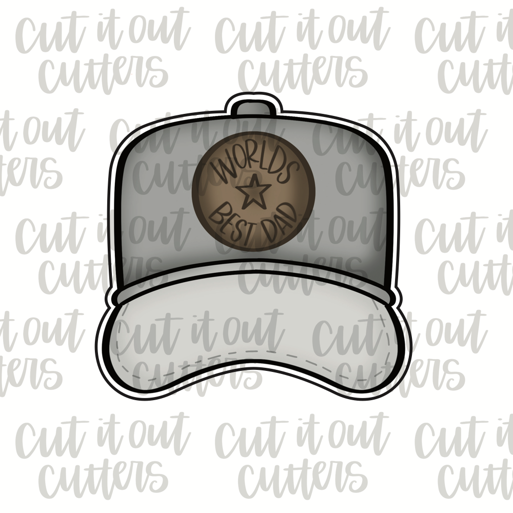 Trucker Hat Cookie Cutter – Cut It Out Cutters