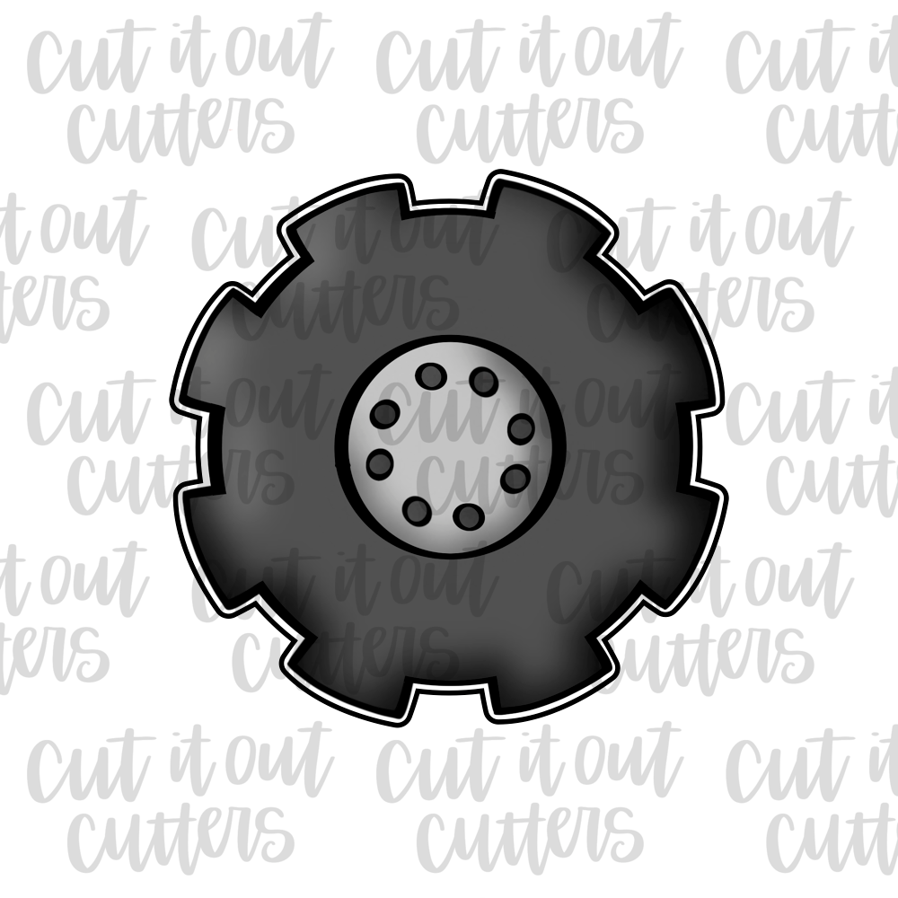 Wheel Cookie Cutter – Cut It Out Cutters