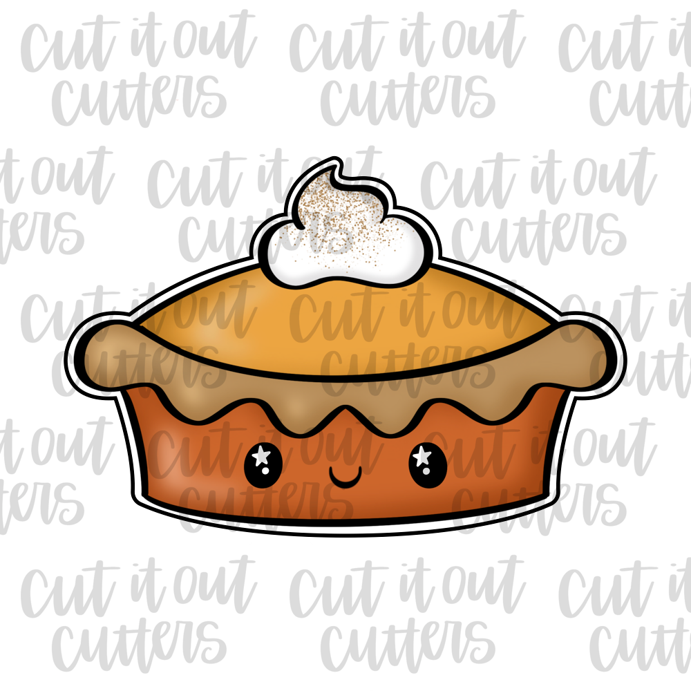 Whole Pumpkin Pie Cookie Cutter – Cut It Out Cutters