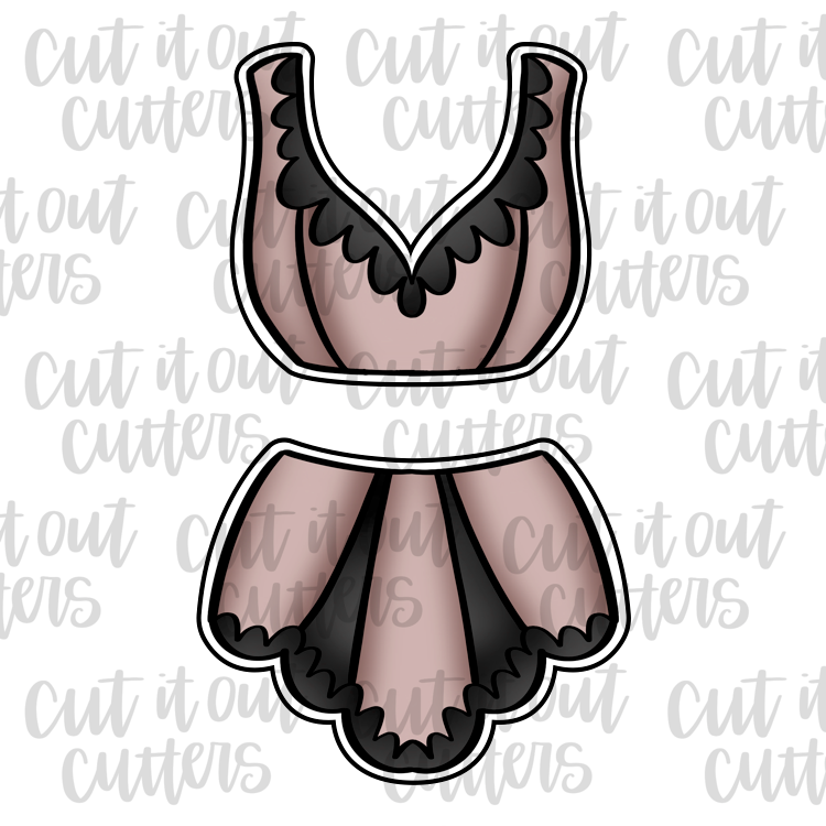 Blush Lingerie Cookie Cutter Set – Cut It Out Cutters