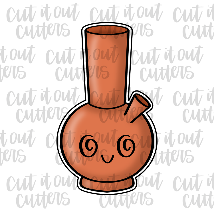 Hazy Pipe Cookie Cutter – Cut It Out Cutters