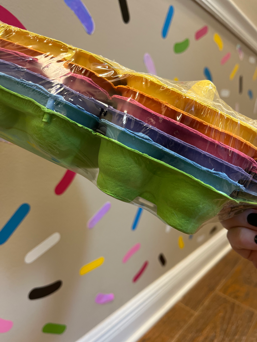Multicolor Egg Cartons – Cut It Out Cutters