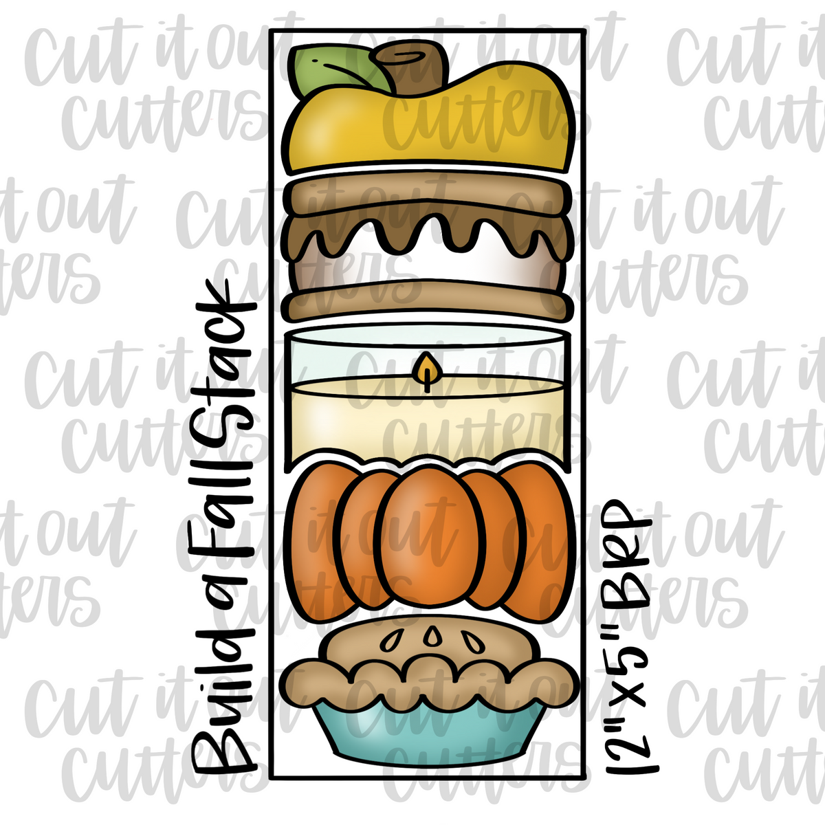 Build A Fall Stack Cookie Cutter Set – Cut It Out Cutters
