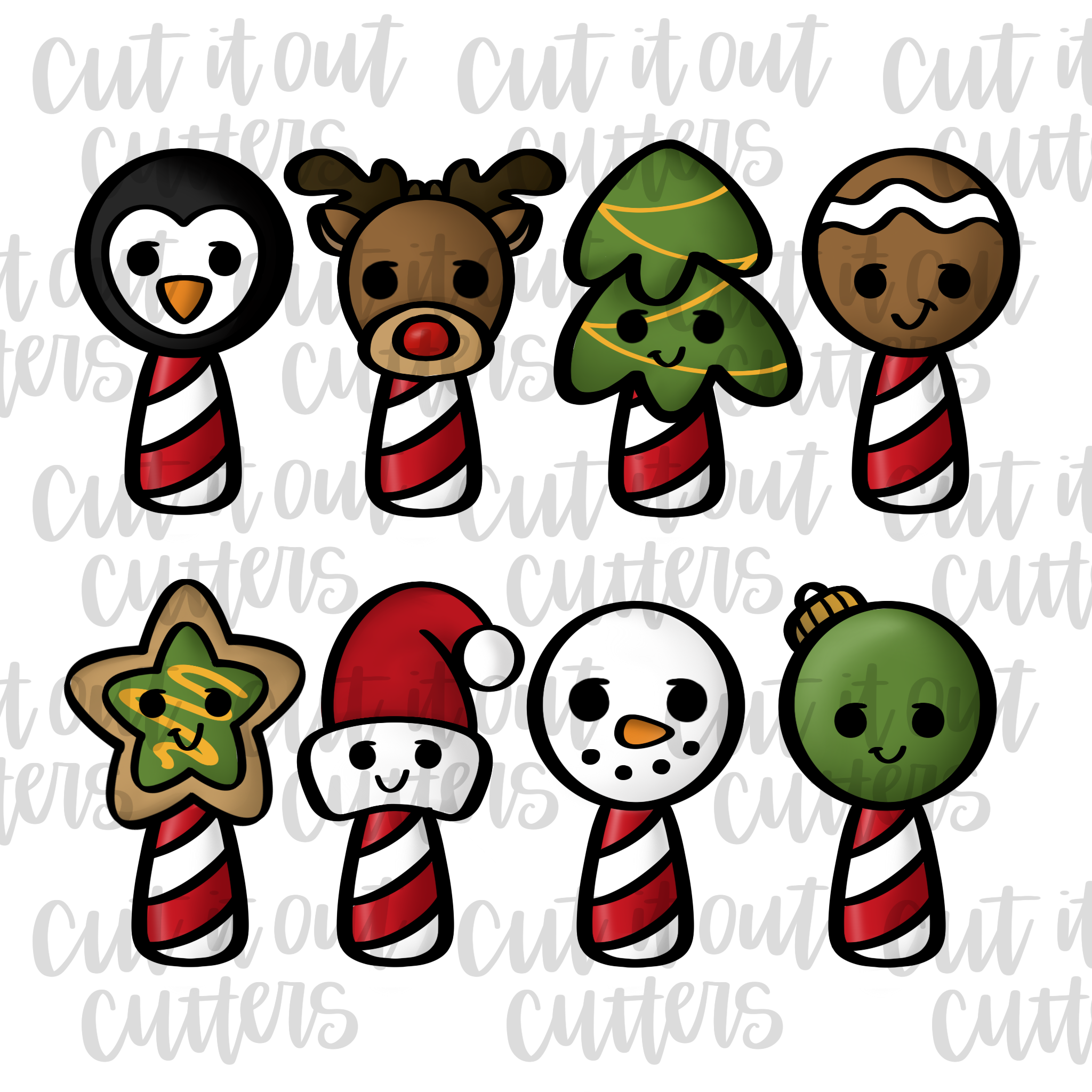 Cake Pop Cuties Cutter Set – Cut It Out Cutters