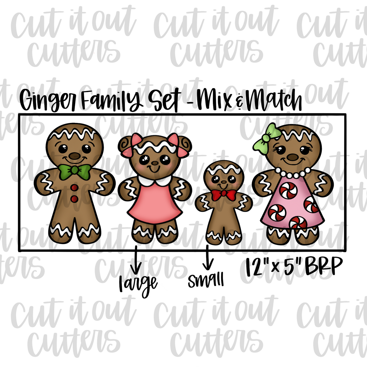 Ginger Family Kid Add Ons – Cut It Out Cutters