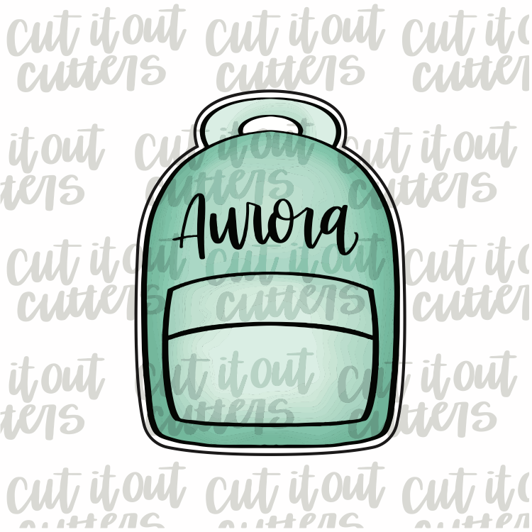 Backpack Cookie Cutter – Cut It Out Cutters