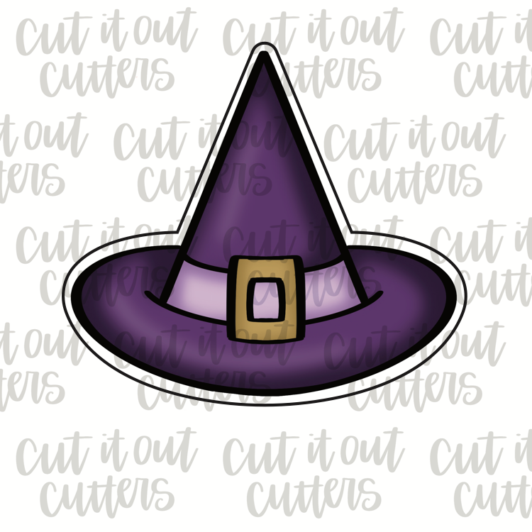 Basic Witch Hat Cookie Cutter – Cut It Out Cutters